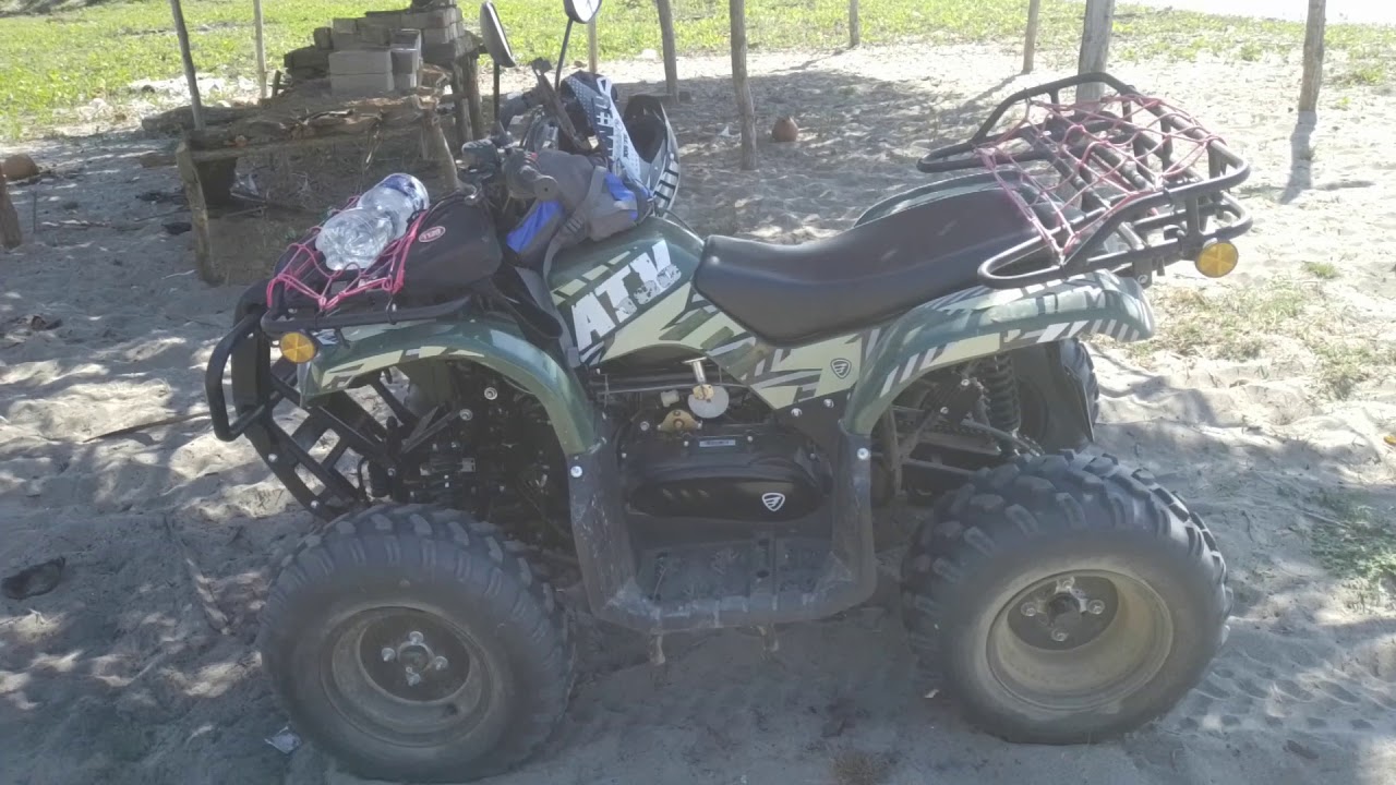 ATV 180 Italika, su primer Off Road - YouTube