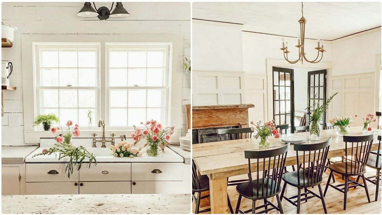 1917 Authentic Farmhouse Home Tour - YouTube