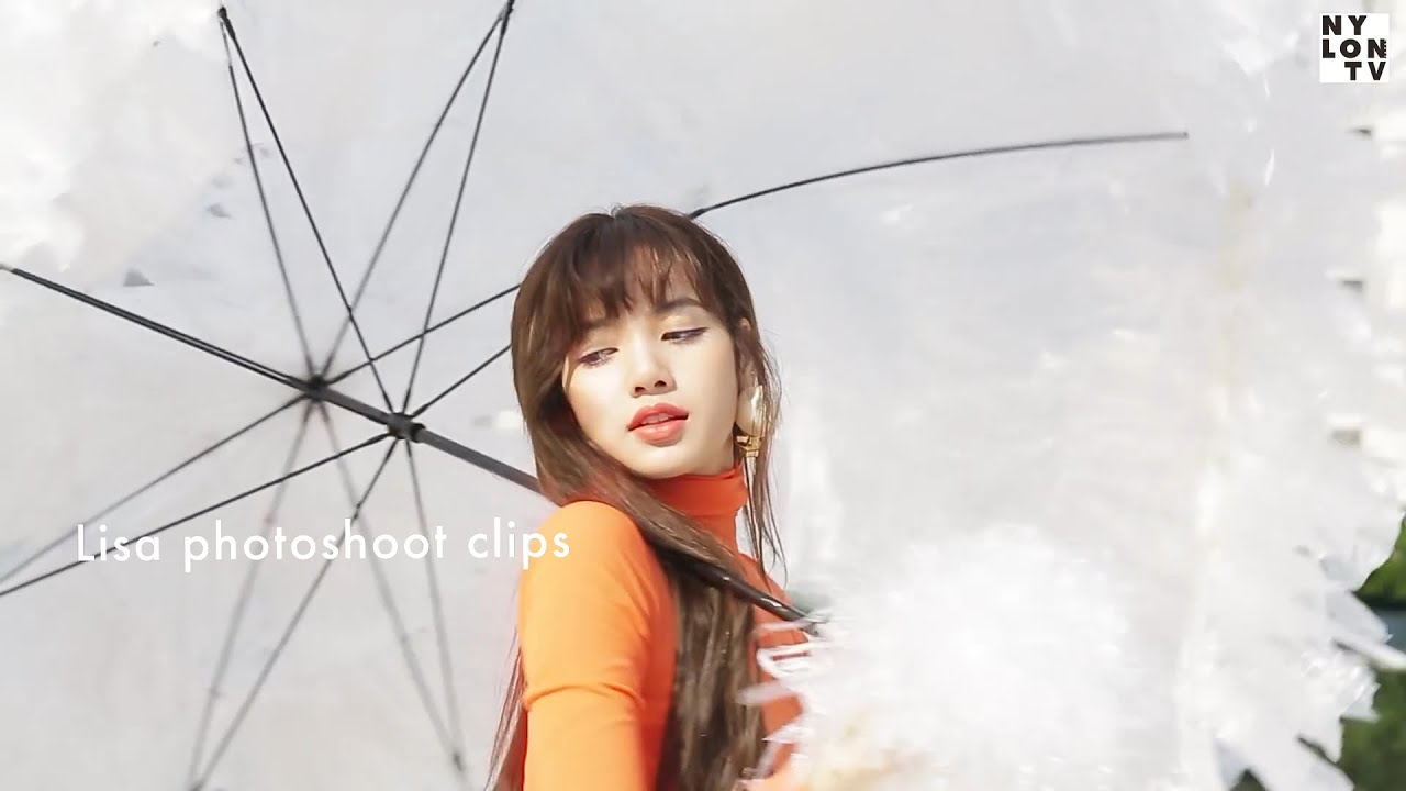 Lisa photoshoot clips (some behind the scene clips too) - YouTube