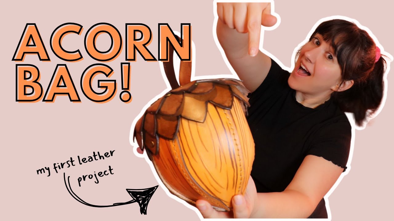 I Made a Leather Acorn Bag for My Squirrel Girl Cosplay! - YouTube