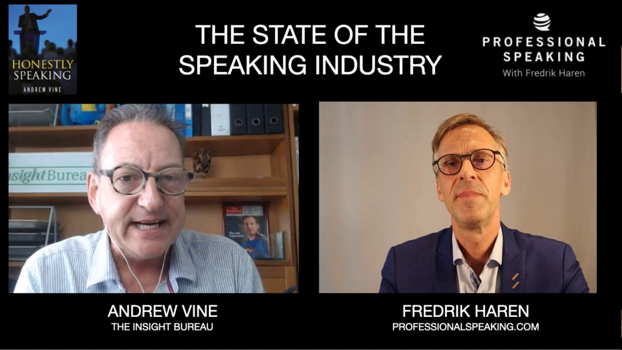 The state of the professional speaking industry. Interview with Andrew ...