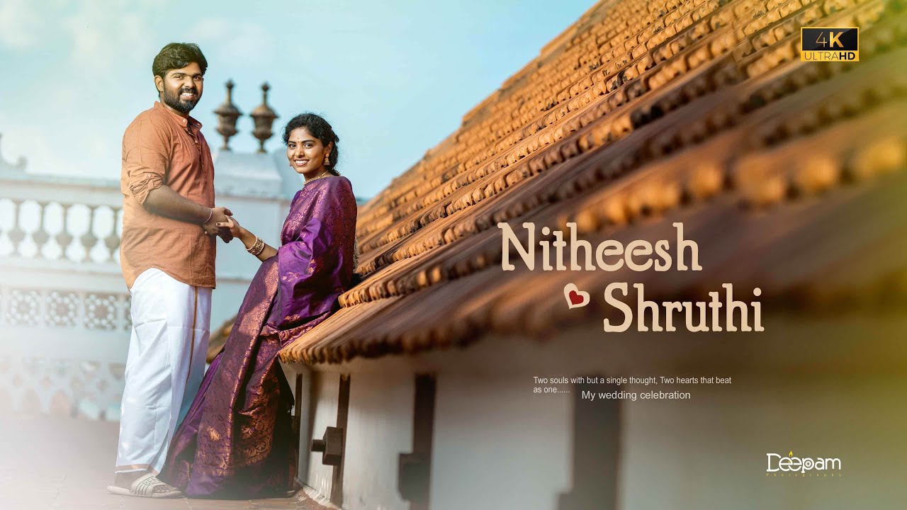 Nitheesh - Shruthi | Wedding Highlights 2023 | DEEPAM PHOTOGRAPHY - YouTube