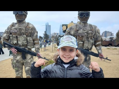 Kamil hərbi qənimətlər parkında/Qelebe bizimdir