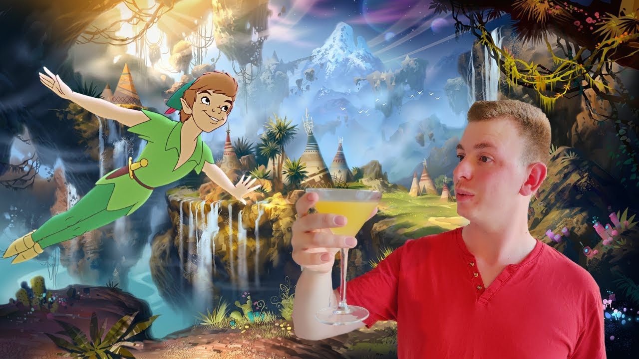 Peter pan cocktail - YouTube