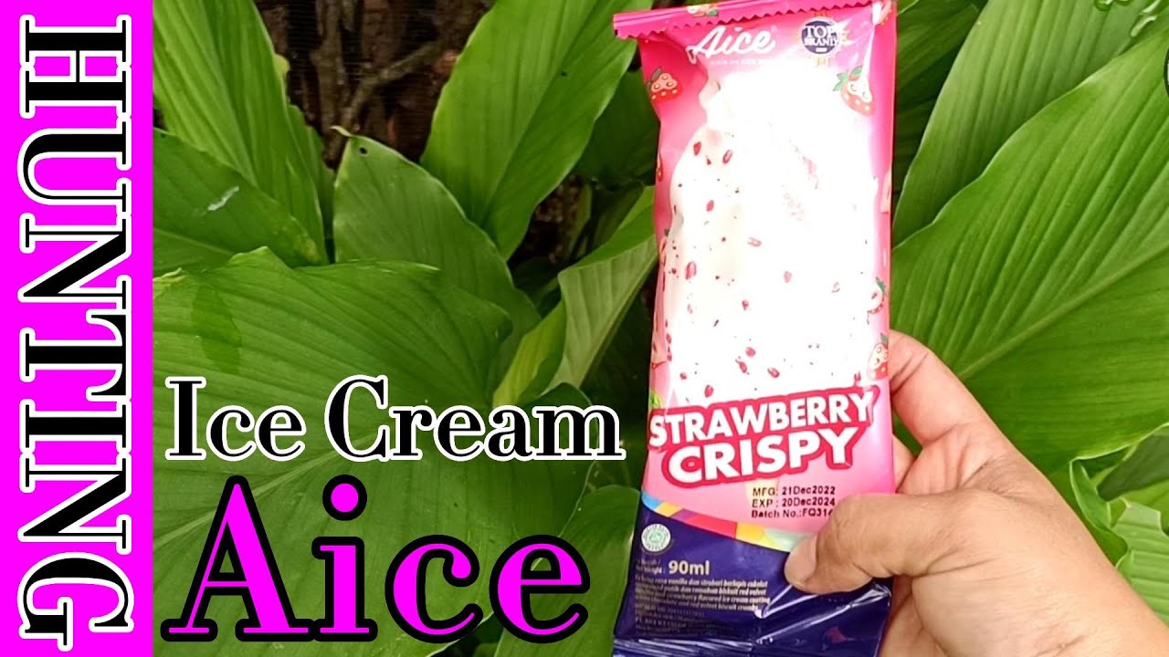 Hunting Ice Cream, Strawberi Crispy, Jagung, Semangka, Nanas, Susu ...