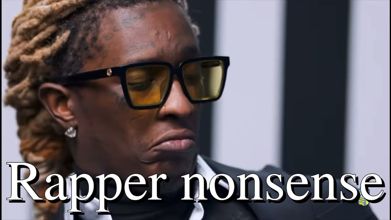 Rapper nonsense - YouTube