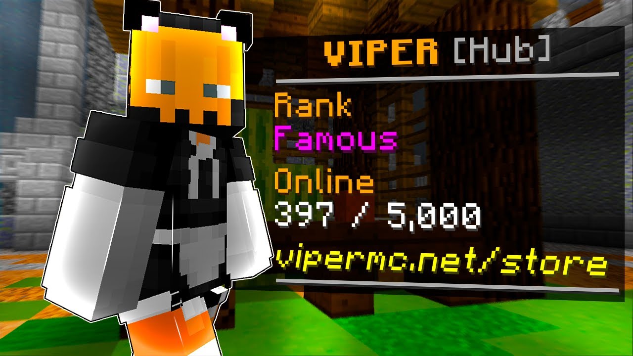 So I got Famous rank on ViperMC... (Minecraft HCF) - YouTube