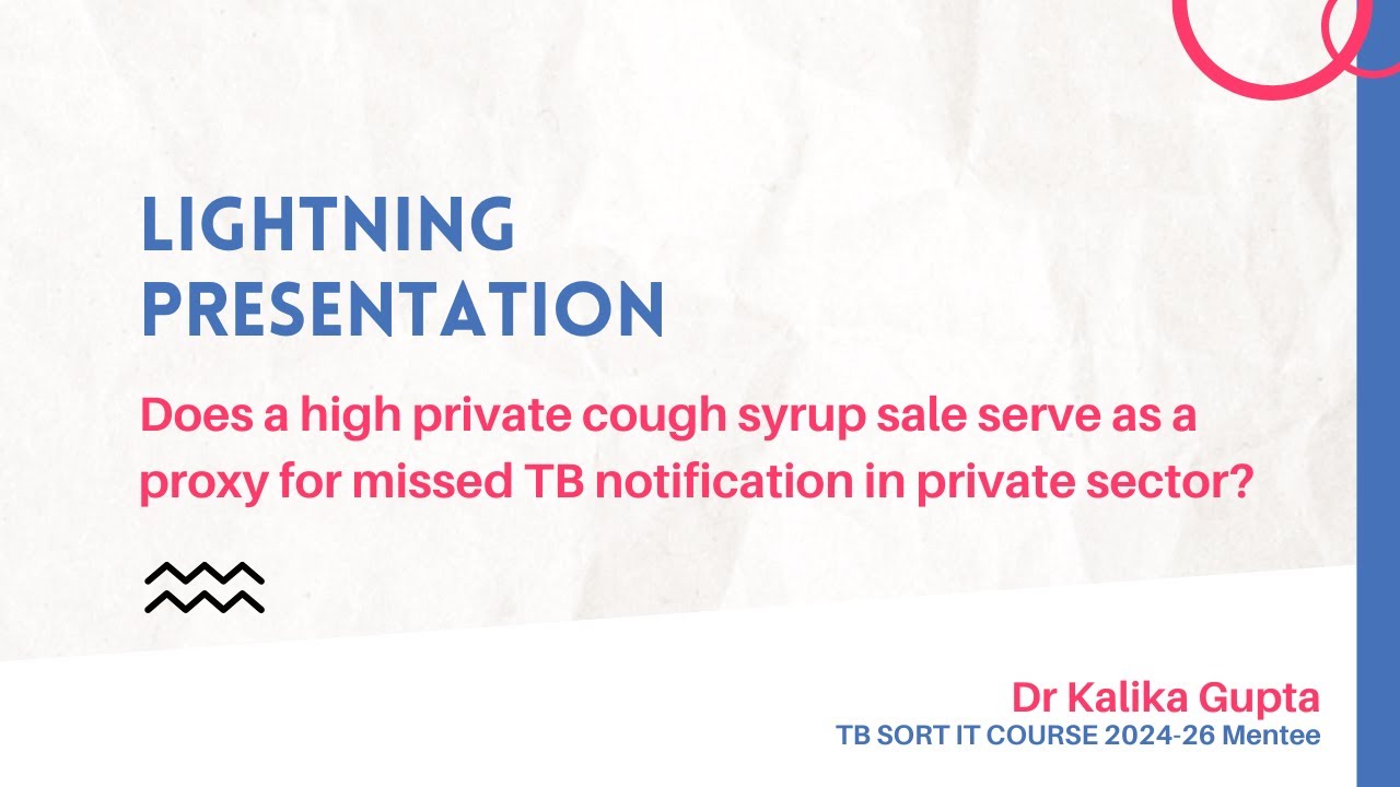 Lightning presentation | Year 1 Output | Dr Kalika Gupta (SORT IT ...