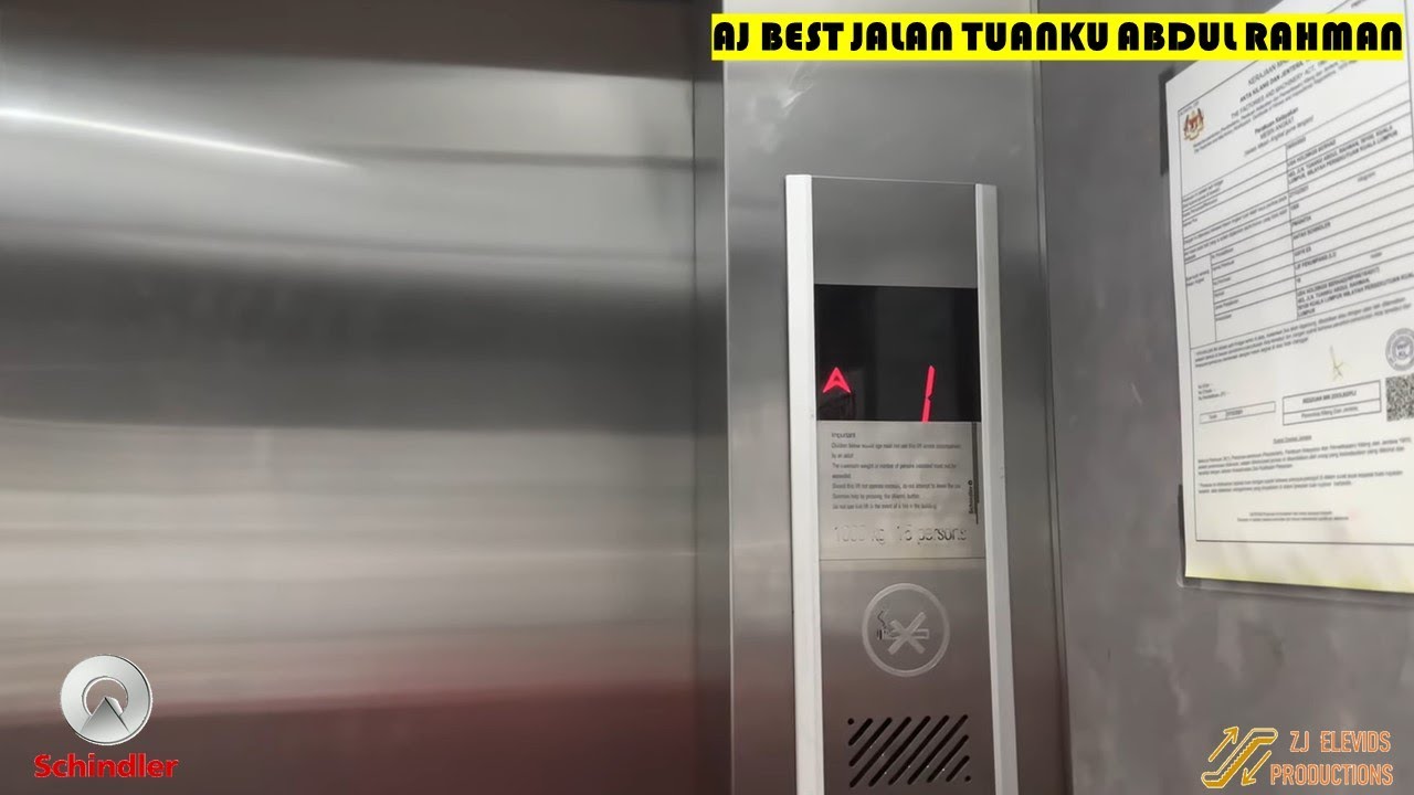 Schindler Elegant Elevators at AJ Best Jalan Tuanku Abdul Rahman, Kuala ...