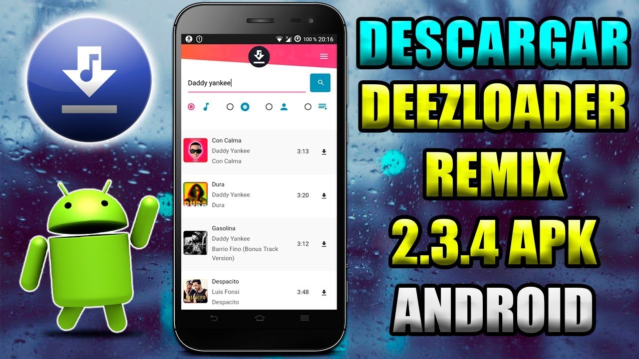 DESCARGAR Deezloader Remix 2.3.4 para android | APK | 2019 - YouTube