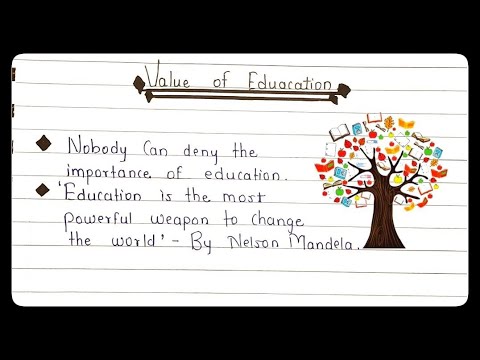 Essay on Importance of Education | Value of education | Importance of ...