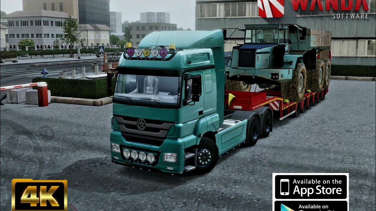 TRUCKERS OF EUROPE3 🚦EPIC TRUCKING MISSION || MERCEDES BENZ AXOR 6×4 ...