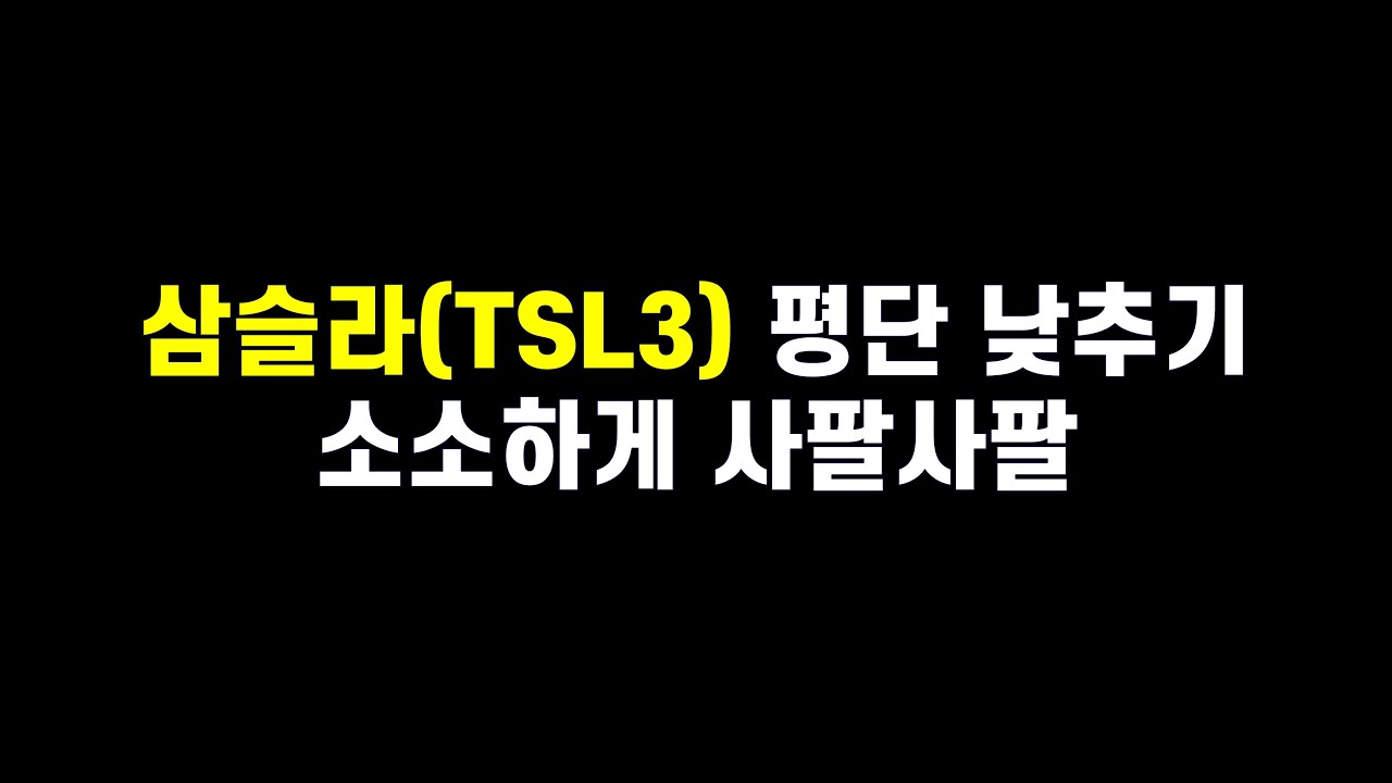 테슬라 레버리지(TSLT, TSL3) 외 기타등등 마이너스 종목 평단을 낮추기 위한 소소한 사팔사팔 - YouTube