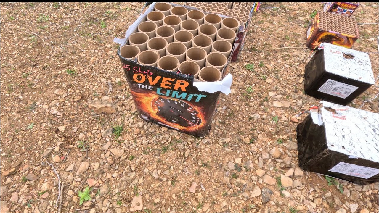 Over the limit 25 shot firework 🧨 (HUGE BREAKS ) #shortvideo #viral # ...