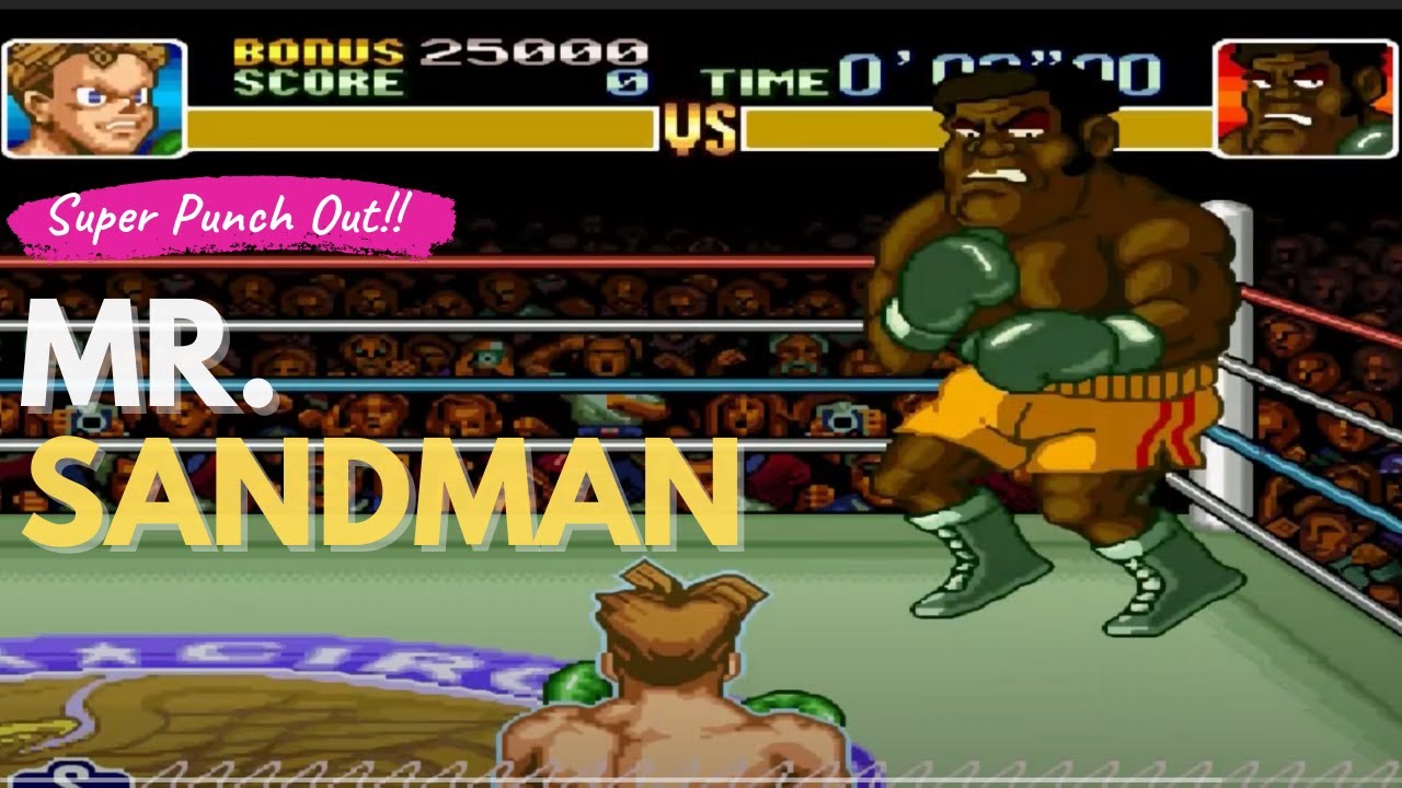 🥊 How to beat Mr. Sandman - Super Punch Out [SNES] - YouTube