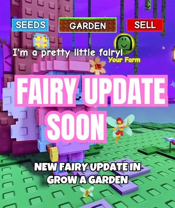 Fairy Update Soon🧚‍♀️🪄#growagarden #gag #roblox #gagupdate #fairy - YouTube