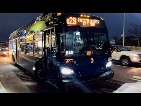 Mta Bus Company 2023 New Flyer Xcelsior Xd40 9274 On The Q29 5320