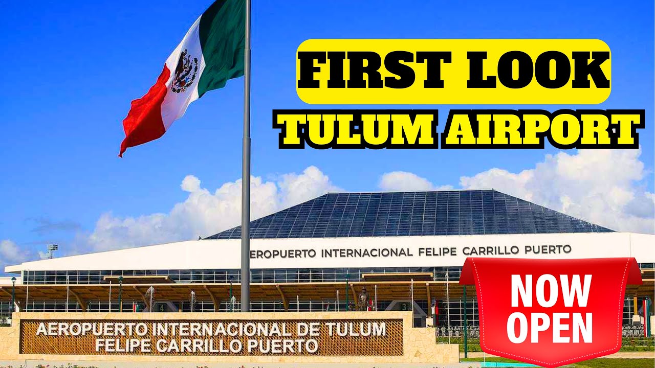 Tour of The Brand New Tulum International Airport - YouTube