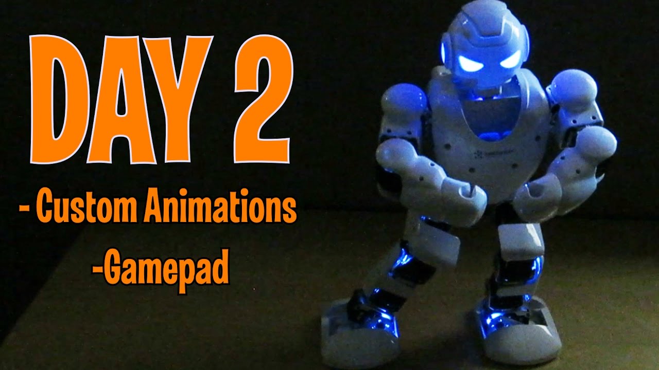 ALPHA 1S - Day 2: CUSTOM ANIMATIONS & GAME PAD - Review - Intelligent ...