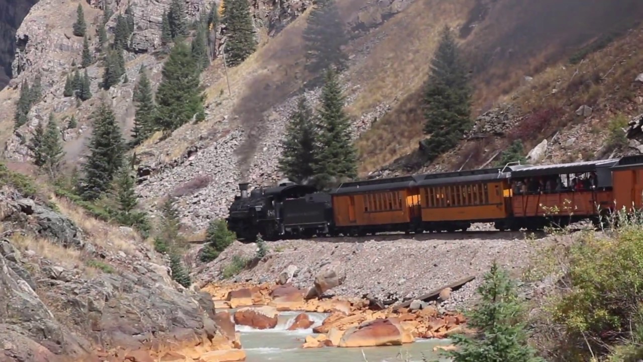 Durango Silverton Railroad October 2018 - YouTube