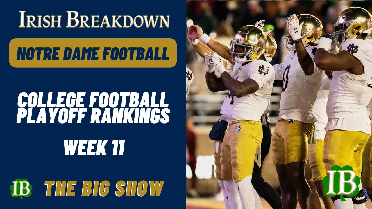 College Football Playoff Rankings Analysis - Week 11 - YouTube