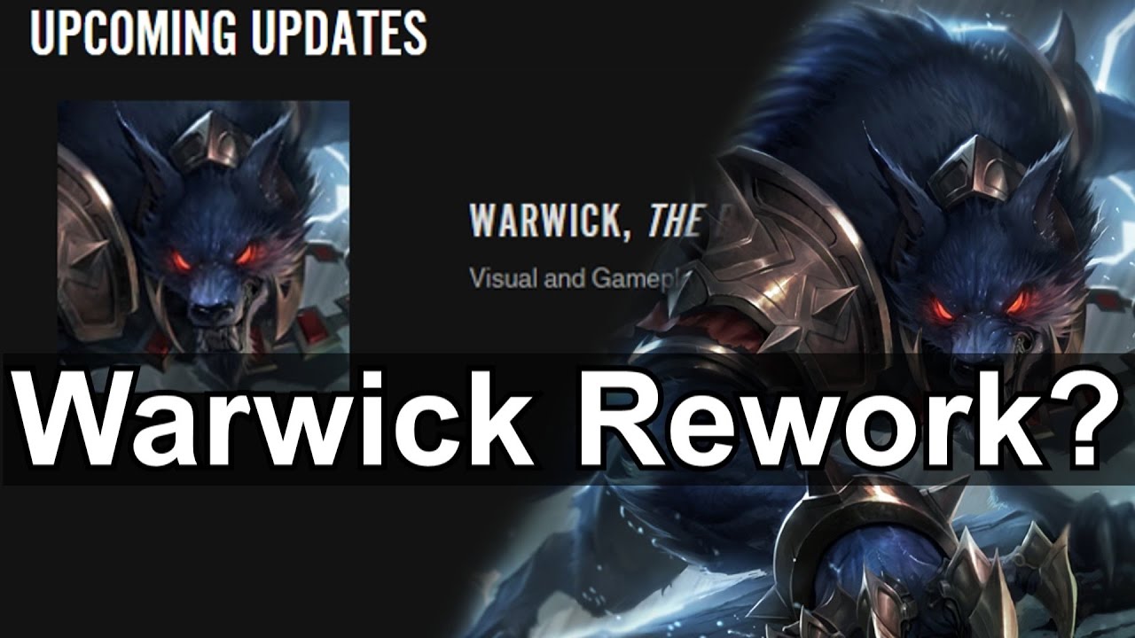 [FR] NEW REWORK WARWICK JUNGLE - League of Legends Season 7 - YouTube