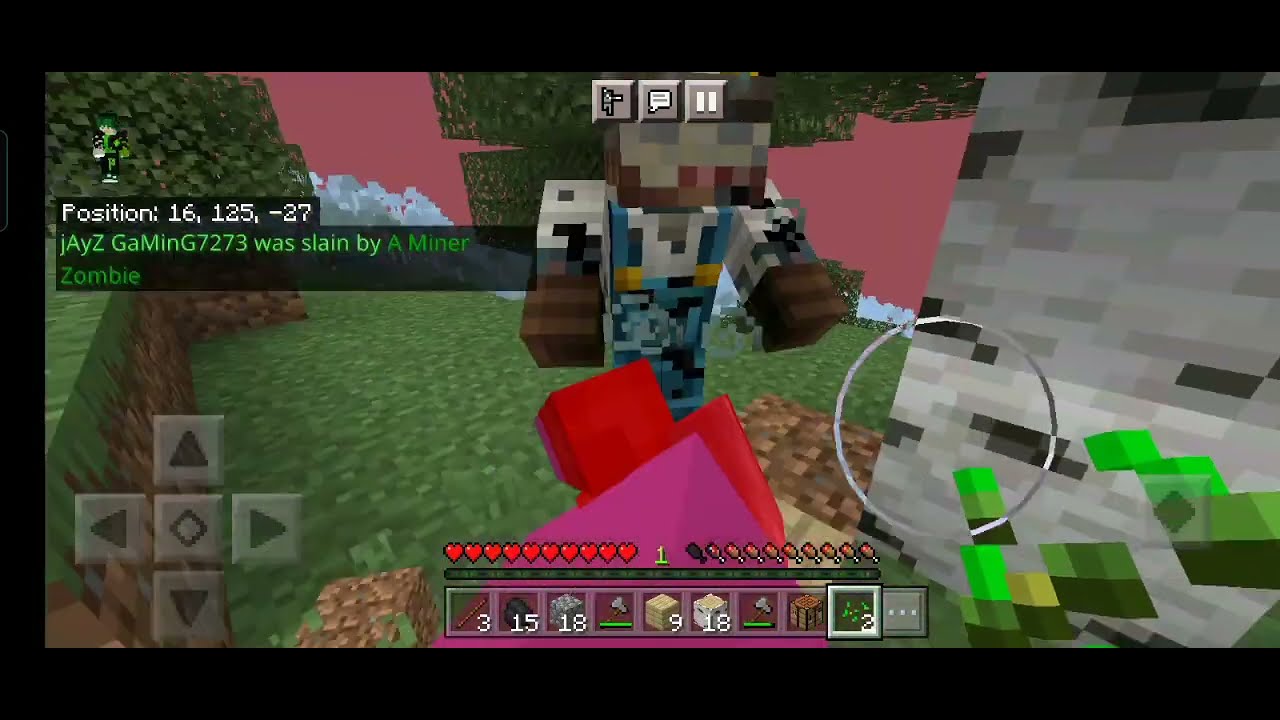 Playing zombie apocalypse in Minecraft with jAyZ Gaming - YouTube