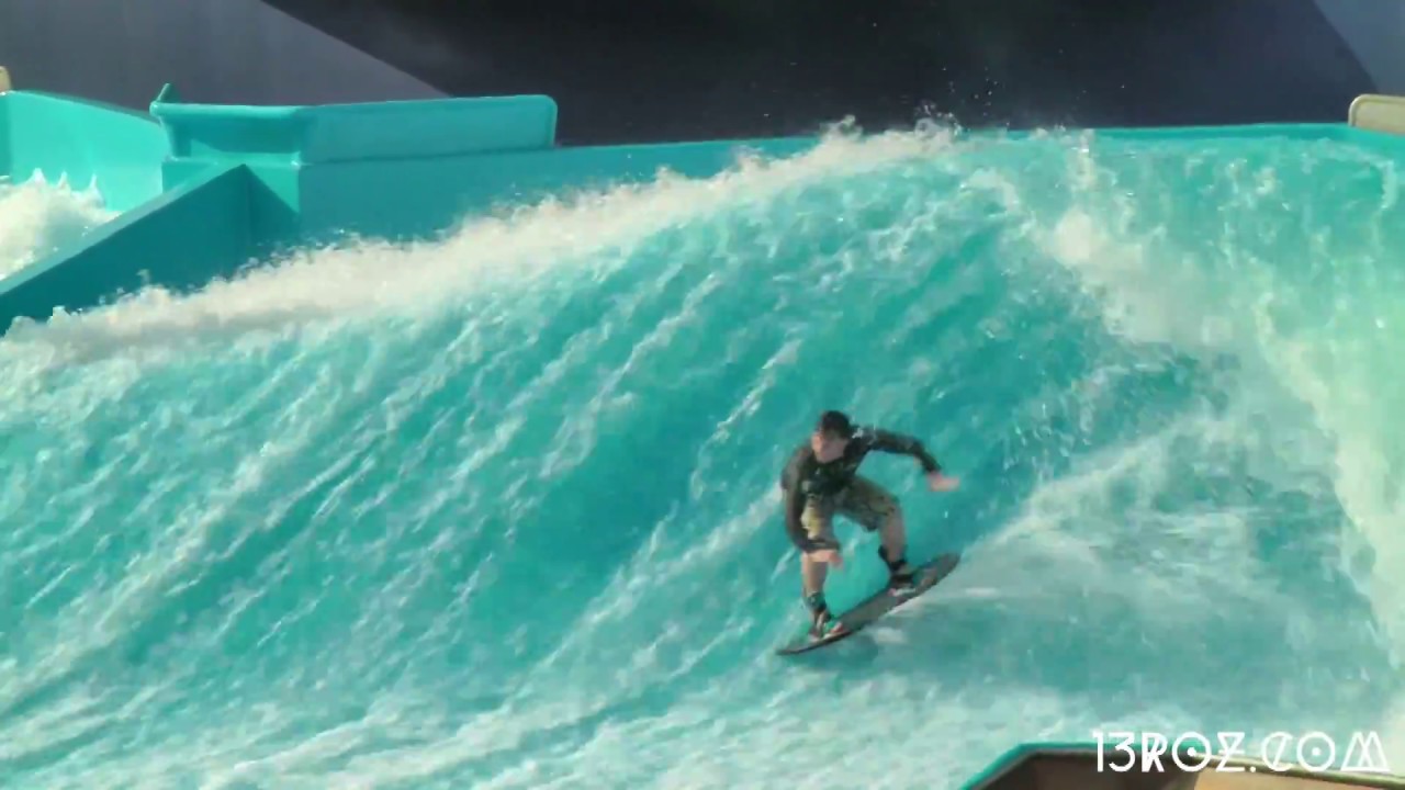 FlowBarrel 10 Double at WaveHouse Durban World Championships Practice 2 ...