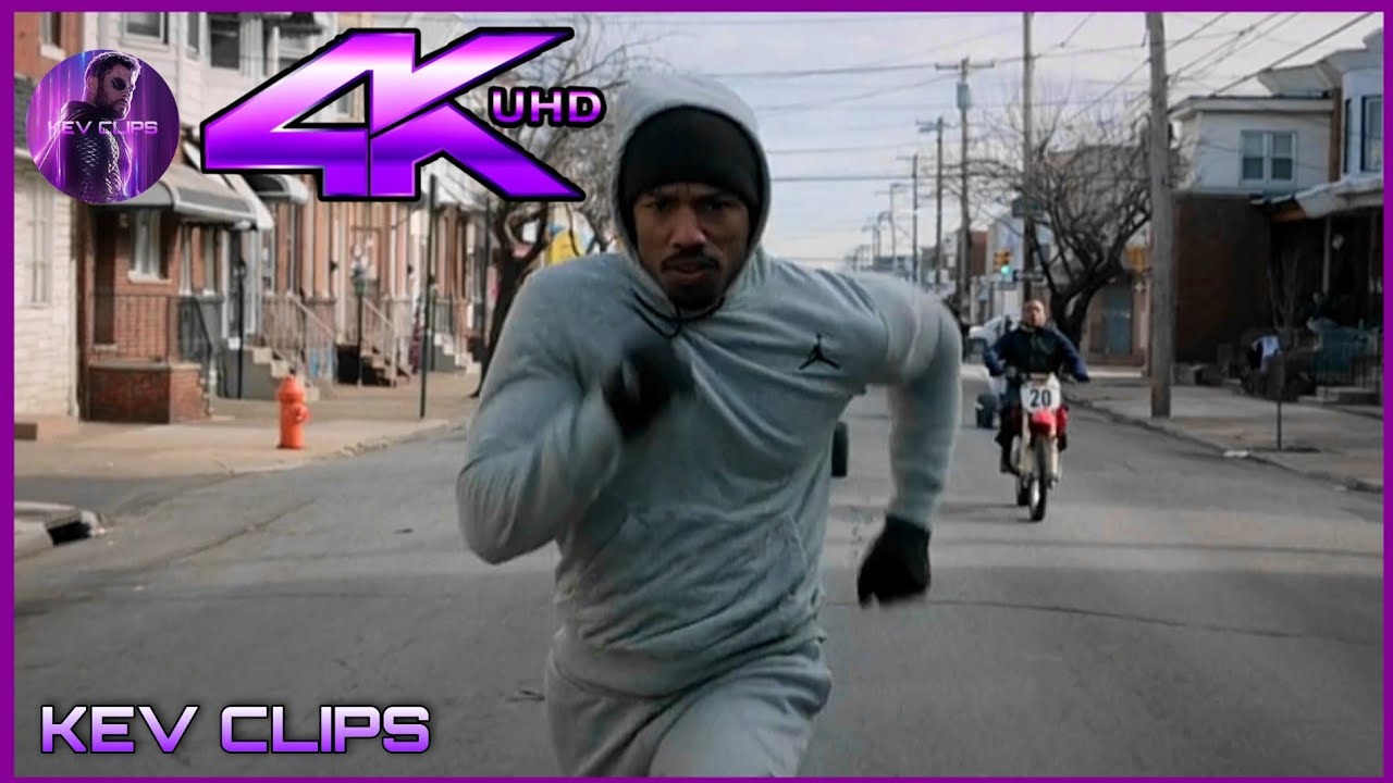 Creed Corazon de Campeon | Escena: Entrenamiento | Español Latino 4K ...