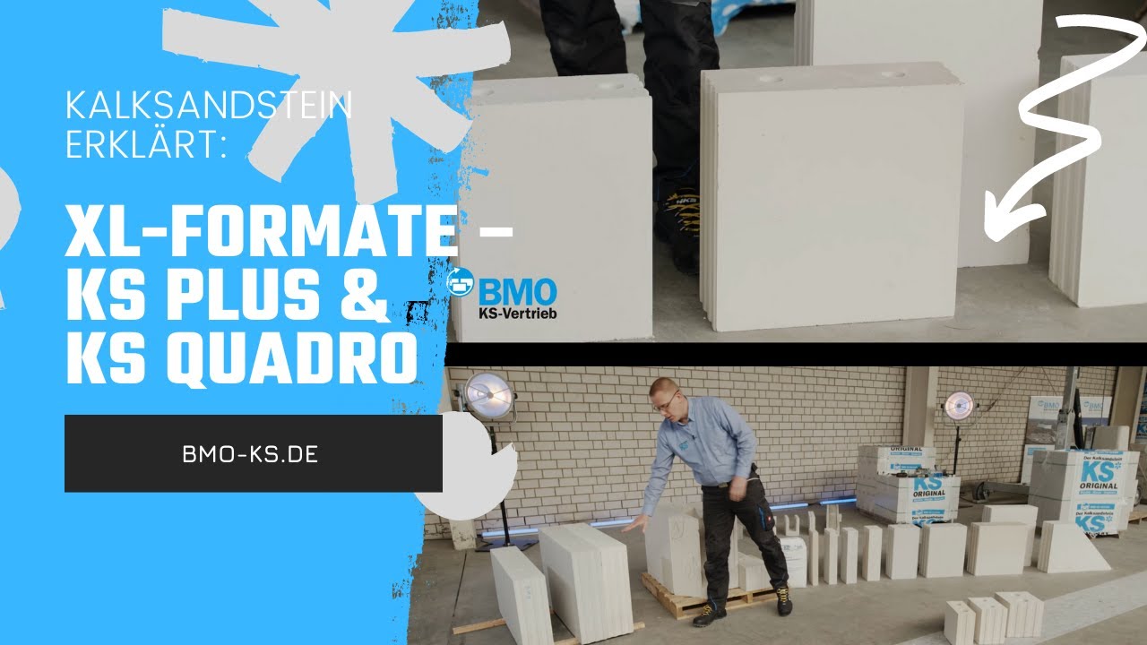 BMO erklärt: KS XL-Formate: QUADRO, Raster, PLUS | Mauern mit ...