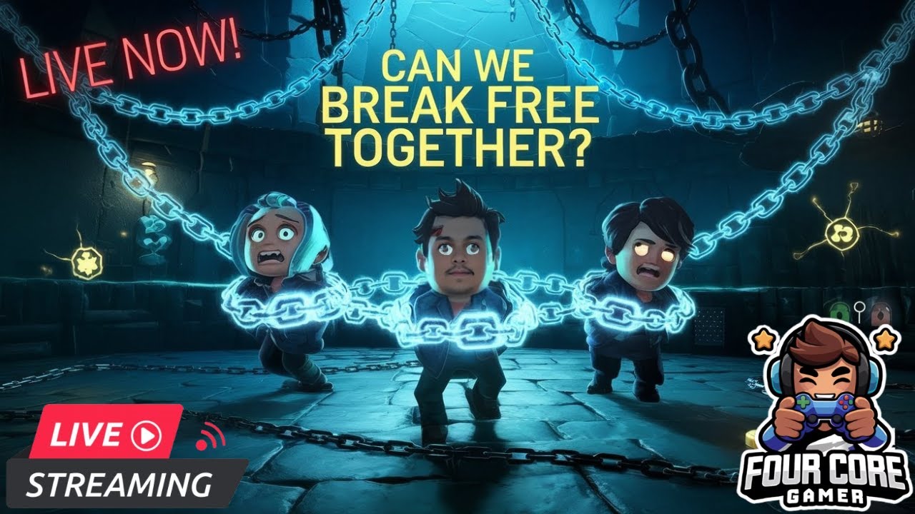 Chained Together: Puzzle Madness! Can We Solve It LIVE? - YouTube
