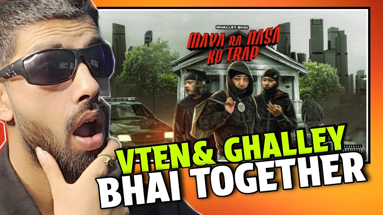 VTEN & GHALLEY BHAI TRAPPIN🔥 GHALLEY BHAI - JOJO FT. VTEN #reaction ...