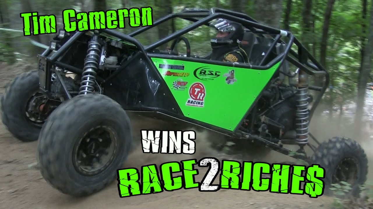 TIM CAMERON WINS RACE 2 RICHES IN CUSTOM RZR BUGGY - YouTube