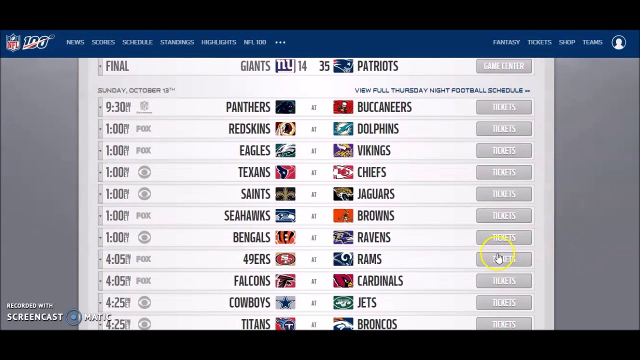 NFL Week 6 Fantasy Line up and Game Picks - YouTube