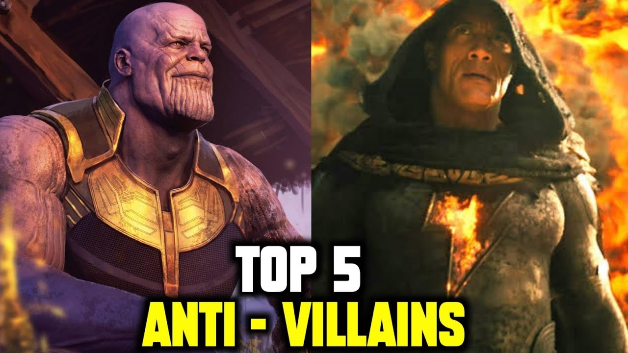 Top 5 Good Villains or ANTI Villains (தமிழ்) - YouTube