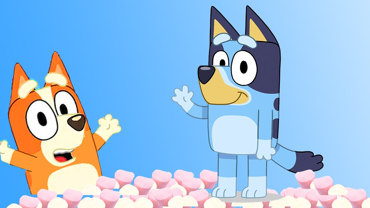BLUEY Disney Junior Abc Kids | Make a Bluey Toy | Blippi fan min min ...