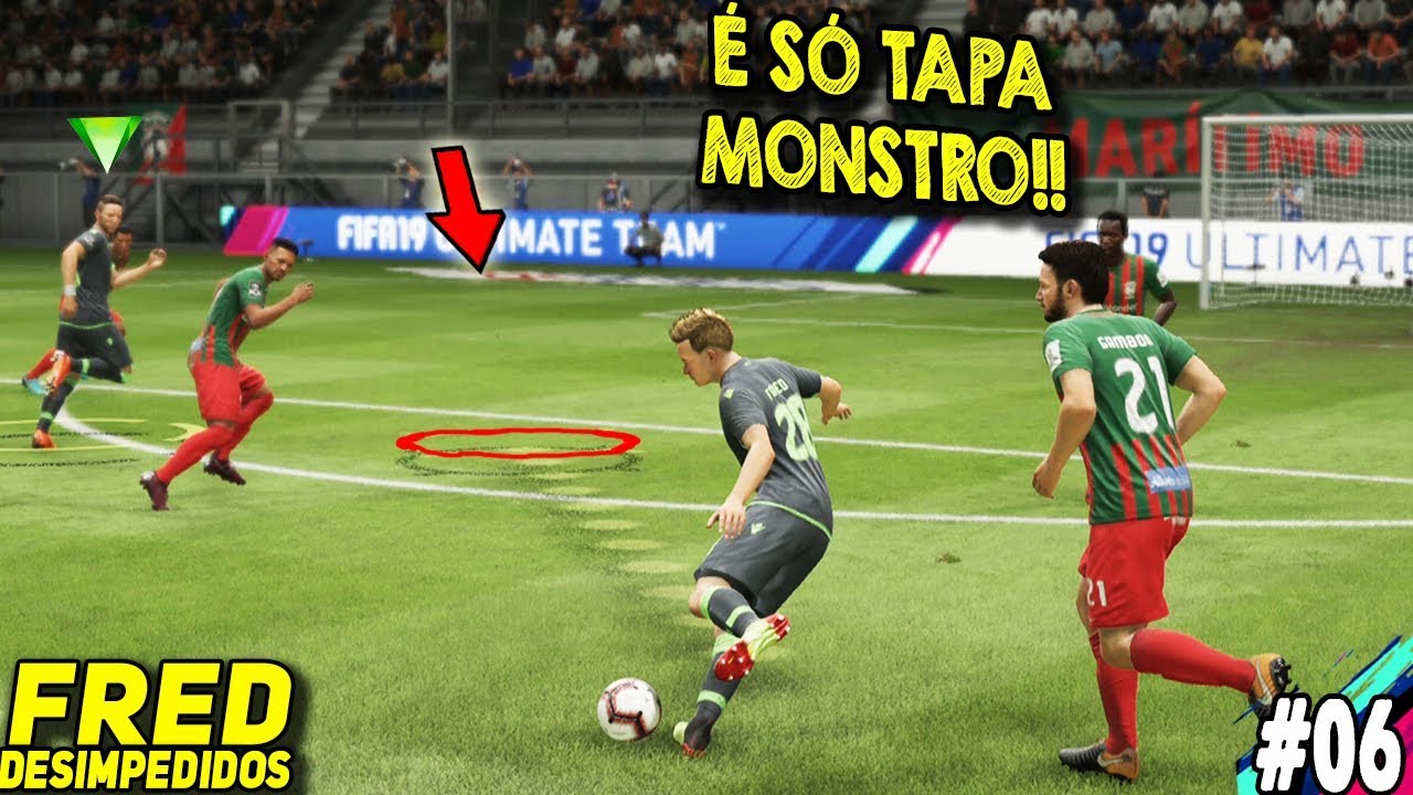 MODO CARREIRA FRED #06 - O PÉ CALIBRADO DO FRED ⚽🔥 - FIFA 19 - YouTube