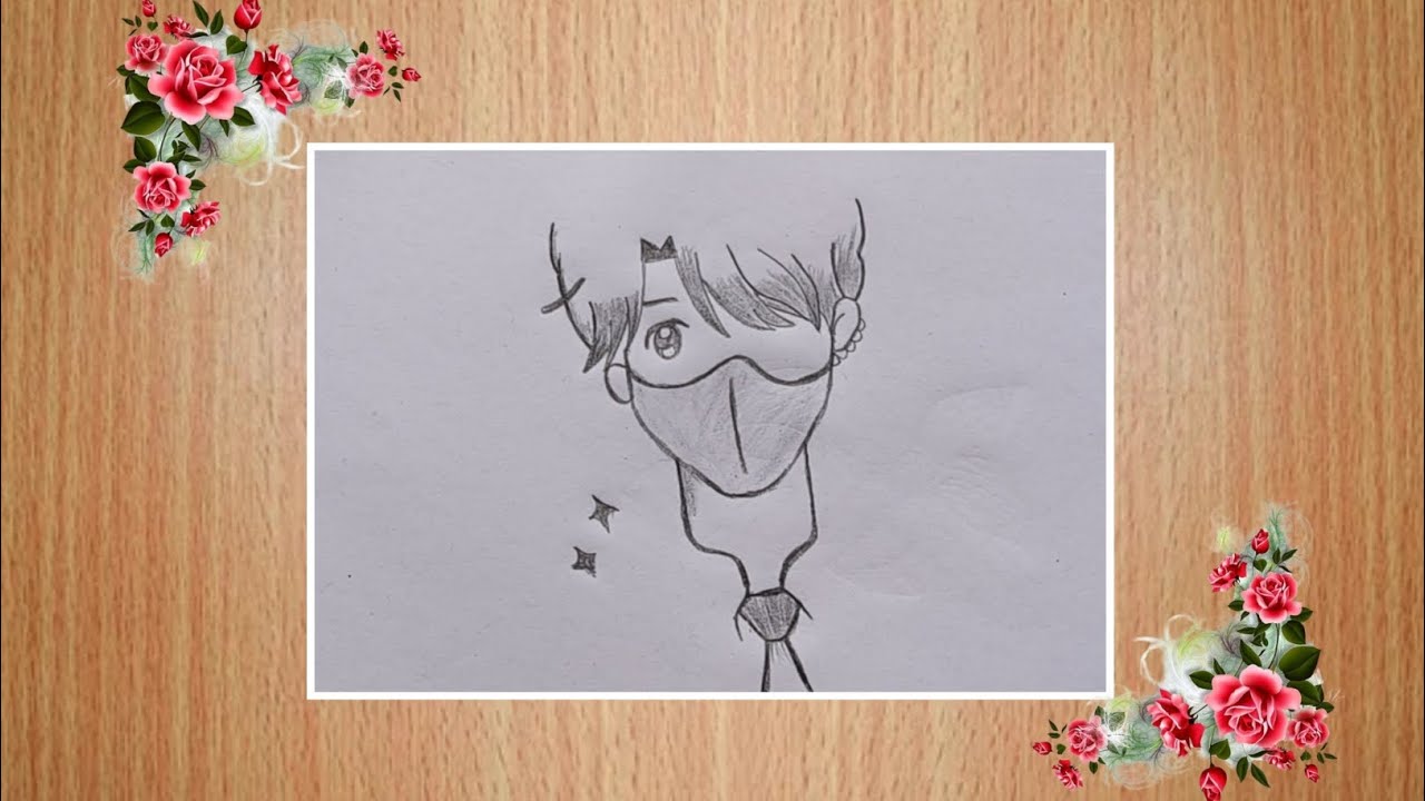 how to draw very very easy drawings l so cute smart boy drawing l bittu ...