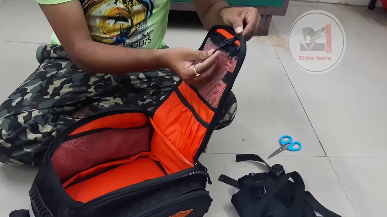 GUARDIANGEARS Shark Universal 28L Tank Bag with Rain Cover for All ...