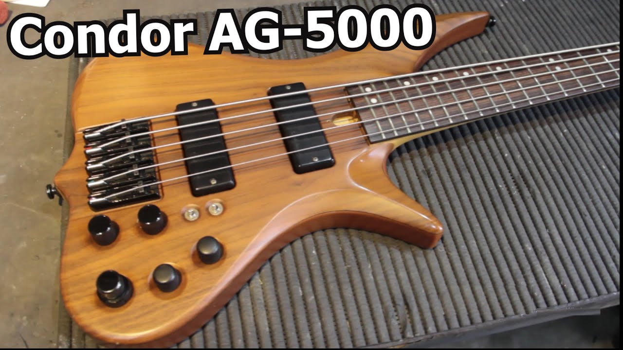 Baixo Condor AG 5000 - Um baixo interessante e bem construído ...