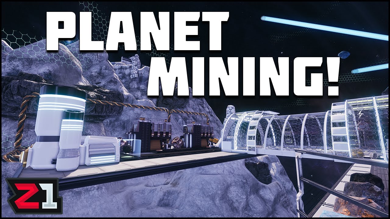 FIRST Astronaut AND Starting A Planet MINE ! Astro Colony [E6] - YouTube