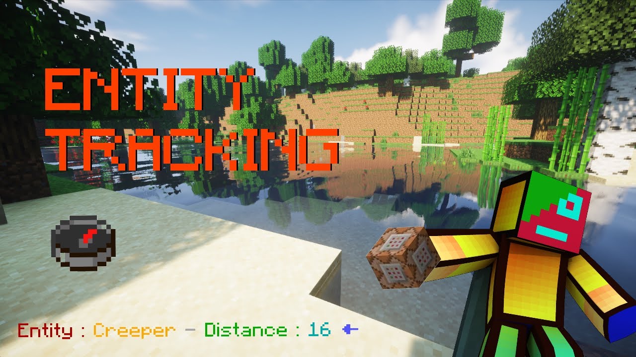 Minecraft tutoriel - Tracker l'entité la plus proche | Compatible ...