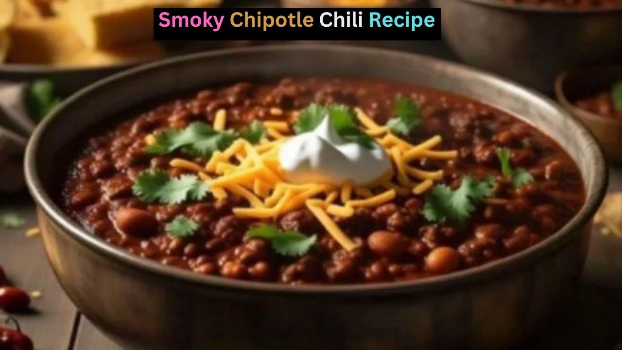 Smoky Chipotle Chili Recipe - YouTube