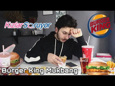 KIZLAR SORUYOR'UN EN DERİNLERİNE İNDİM! 🤢 | EN SAÇMA SORULAR | BURGER KING MUKBANG 🍔🍟🥤