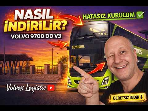 ETS2 Volvo 9700 Double Decker Nasıl İndirilir? 🔥 Hatasız Kurulum Rehberi!