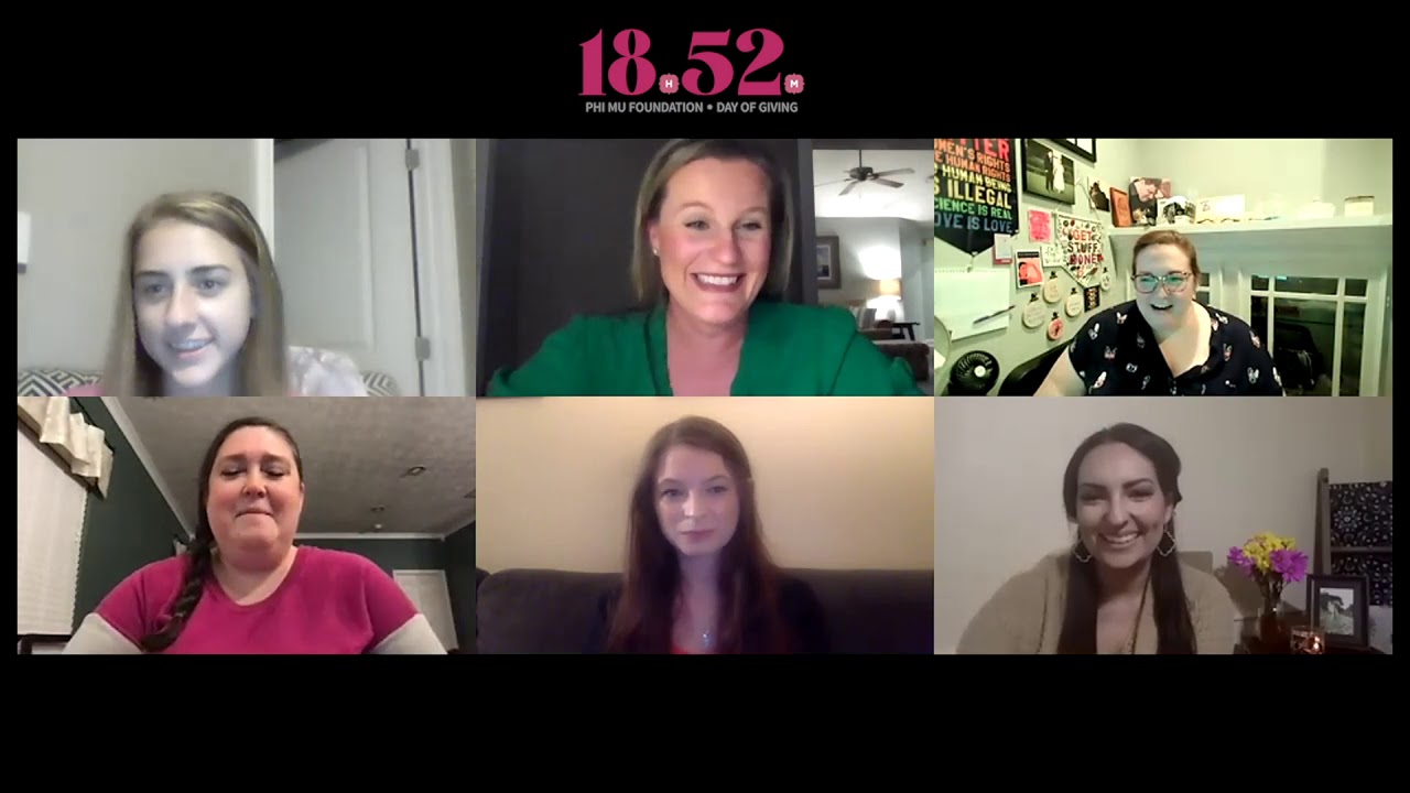 Phi Mu Foundation Scholars Panel - YouTube