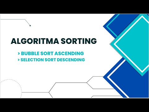 Kelompok 6 2A I Traching Program Algoritma Sorting (Bubble Sort ...