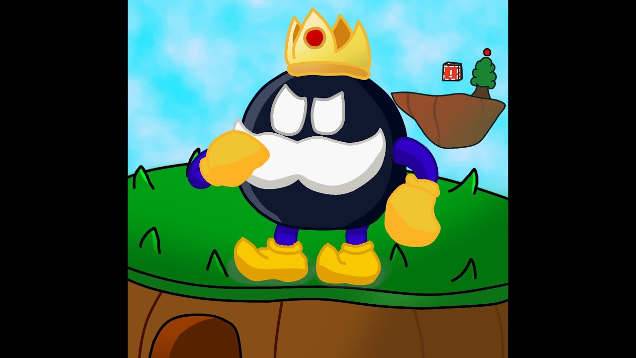 Drawing King Bomb-Omb - YouTube