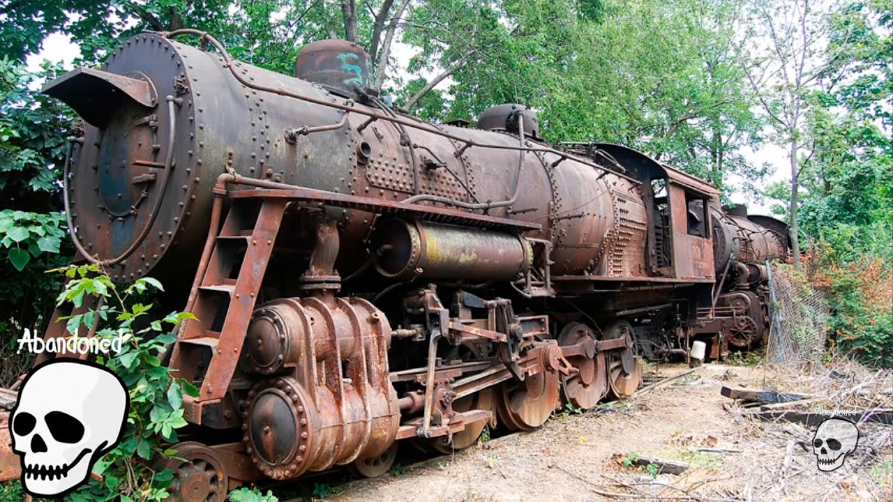 💀 Abandoned Steam Trains Found Deep in the USA — You Wont Believe 🚂 ...