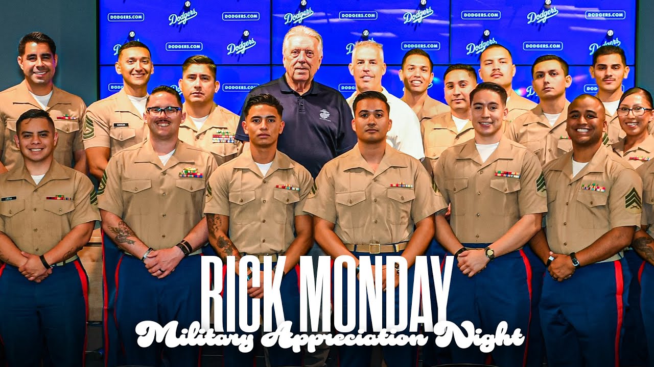 Rick Monday Hosts United States Service Members for Military ...